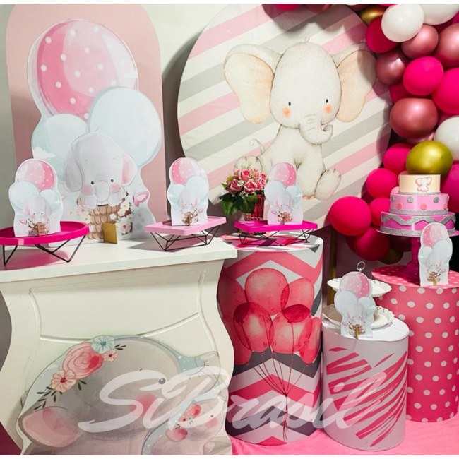 ELEFANTINHO ROSA (MODELO 2)